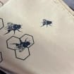 Honey Bee Pocket Square. Bee Hive, Honeycomb, Men's Handkerchief ...