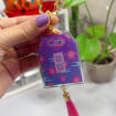 Omamori Keychains | Japanese Good Luck Charm, Epoxy Acrylic With Tassel ...