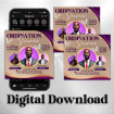 Ordination Service Flyer, Church Flyer, Ordination Church Flyer ...