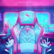 Animated Vtuber Chair for Twitch, Cozy Underwater Room , Stream ...