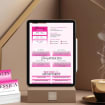 Pink Acuity Scheduling Template Lash Tech Acuity Website Template ...