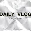Daily Vlog Youtube Intro Template: Black & White, Customizable (instant ...