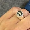 Pilot Graduation Gift Airplane Signet Ring - Aviator Gift for Dad ...