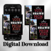 Vote for Prom King Flyer, Prom Send off Flyer, Prom Invitation Flyer ...