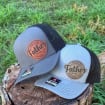 Unique Proud Father Snapback Hat With Engraved Leather Patch - Custom ...