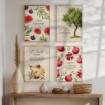 Islamic Kitchen Art Prints: Quran Verses, Figs, Olives – Set of 4 ...