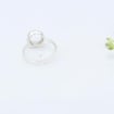 Clear Crystal Quartz Ring- Transparent Ring- Crystal Quartz Ring ...