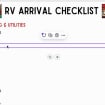 RV Arrival and Departure Checklist Bundle, PRINTABLE & Editable, RV ...