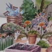 Build a Rabbit Garden, Printable Diorama, Paper Garden Scene, DIY Kids ...
