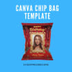Red Carpet Event Chip Bag Template, Party Decorations - Easy Editable ...