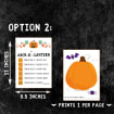 Halloween Roll a Jack-o-lantern,dice Game for Kids,halloween Dice Game ...
