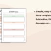SOAP Note | Therapist Note Template | Therapy Note | Note Template for ...