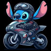 Stitch Motorcycle Design 5 PNG Stitch Clipart High Resolution Png ...