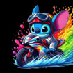 5 PNG Stitch Motorcycle Racer Design Racer Stitch Png High Resolution ...