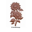 Sunflower 3D Model STL File: CNC Router, Laser Engraving, 3D Printing ...