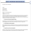 Safety Reminder Memo Template: Editable Workplace Form (digital ...