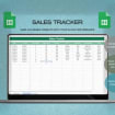 Sales Tracker Google Sheets Template | Business Sales Tracker | Sales ...