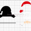 DIY Santa Split Monogram SVG, Christmas Santa Claus Split Frame ...