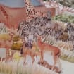 Build a Savanna, Printable Diorama, Habitat Play Set, Safari Paper ...