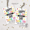 School Lunch Hero Day Gift Tag Printable (PDF) - Etsy