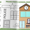 Community Helpers Paper Bag Craft Bundle: Firefighters, Police Officers ...