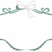 Colleen Frame With Bow Embroidery Design (digital Download) - Etsy