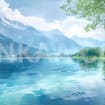 Animated Samsung Frame TV Art Motion 4K Wallpaper Serene Swiss Lake ...