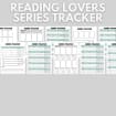 Reading Lovers Book Series Trackers | Printable Reading Journal ...