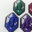 Shiny Rupee Perler Bead Sprites - Etsy
