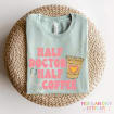 Half Doctor Half Coffee PNG Print File for Sublimation, Retro Doctor ...