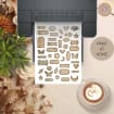 Vintage Junk Journal Shapes, Printable Shapes Fussy Cuts, Digital ...