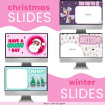Seasonal Slide Templates Bundle, Holiday Slide Templates MEGA Bundle ...