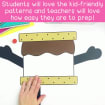 Camping Craft for Kids | Smores Craft | Smores Template | Smore Pattern ...