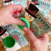 Snowman Play-doh Card | Canva Template Christmas Party Favor | Non ...