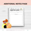 Substitute Teacher Note Template Editable, While You Were Away ...