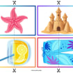 Summer Matching Game,summer Activity,summer Montessori,preschool ...