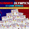 Summer Olympics MEGA Game Bundle, 15 Summer Games, Sports Games ...
