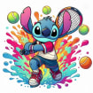 5 PNG Tennis Stitch Png Stitch Splash and Watercolor Png Stitch ...