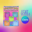 Teacher Appreciation Week Flyer - Totally Rad 90's 80's Teacher ...
