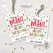 Peppermint Candy Christmas Gift Tags Printable, Mint Pun Holiday Labels ...