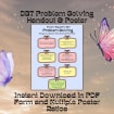 DBT Problem Solving Handout & Poster | Mental Health Tool for ...