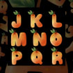 Peach Font: 3D Orange Letters Alphabet (SVG, PNG) - Etsy