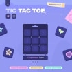 Tic Tac Toe Widget Classic & Speed Mode • (9) Piece Icons • Channel ...