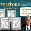 The Traitors Season 3 Coloring Pages: Contestants & Host (digital ...