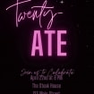 Twenty-ate Birthday Invitation | Editable Canva Template | Digital ...