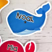 Under the Sea Editable Name Tags for Summer Ocean Bulletin Board ...