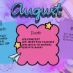 Skylight Calendar, Canva Template, Editable Digital Monthly Planner ...