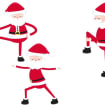 BUY5GET5 Yoga Santa Clipart, Christmas Clipart, Christmas Yoga, Cute ...