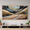 Hills Abstract Tv Frame Tv Art Background Art Modern 3D Abstract Tv ...