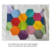Anemone Flower EPP Pattern an Alternative to Patchwork Hexagons - Etsy